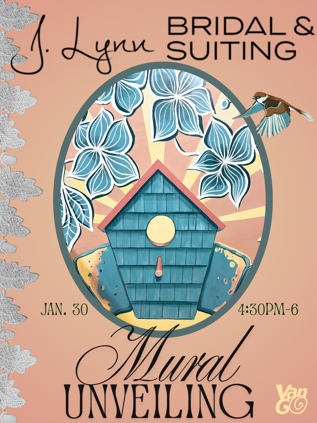 Van Go Mural Unveiling at J.Lynn Bridal and Suiting - Van Go